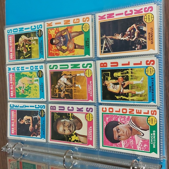 Topps | Toys | Set Of 33 975 Topps Nba Trafing Cards | Poshmark